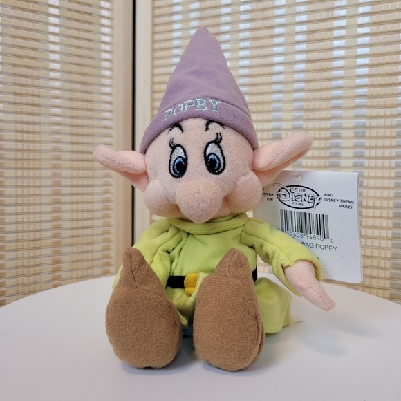 Toys | Disney Dopey Dwarf Plush From Snow White | Poshmark